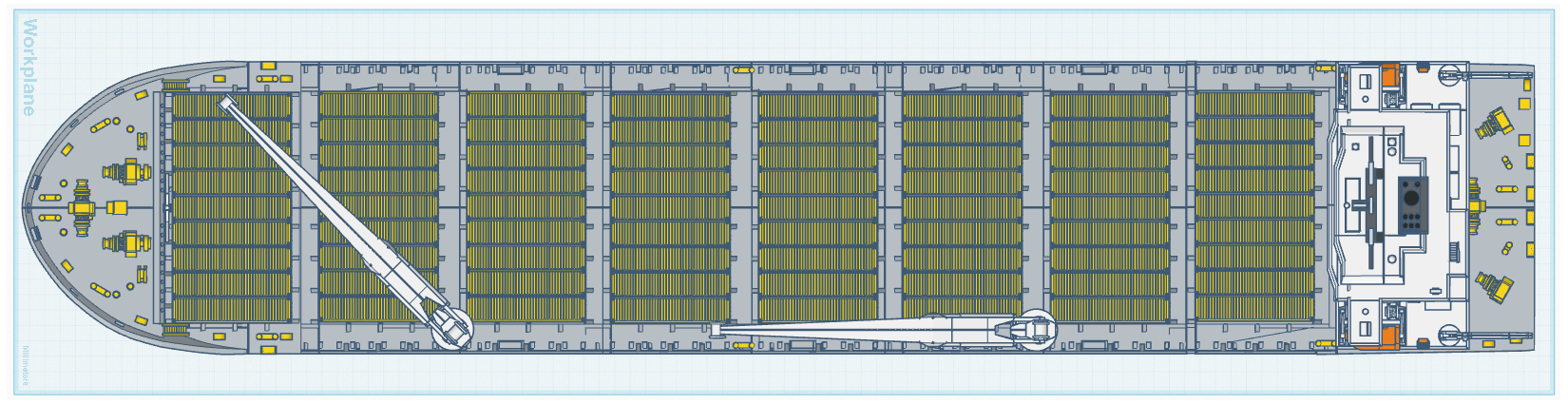 N-Scale 560-Foot Geared Container Ship Model | Page 2 | TrainBoard.com ...