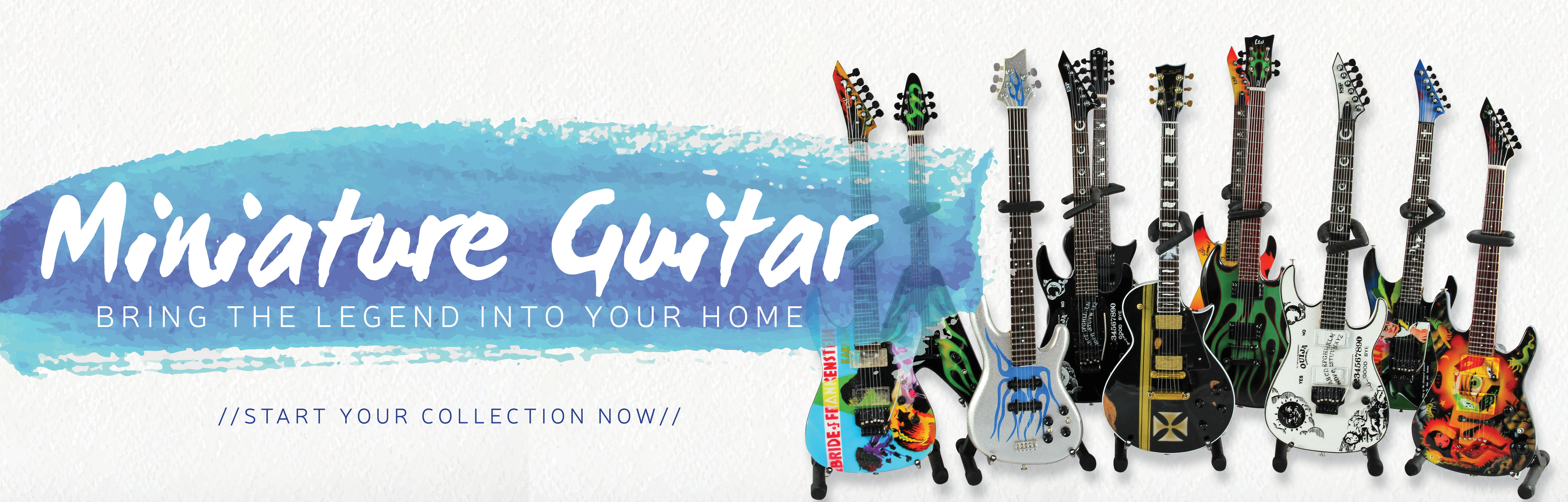 OZMiniGuitar - Collectible Rock Star Miniature Musical Instruments ...