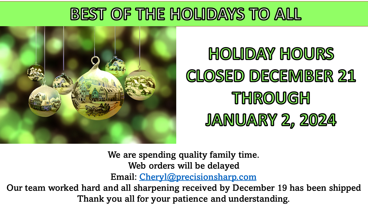 OFFICE & WORKSHOP CLOSED