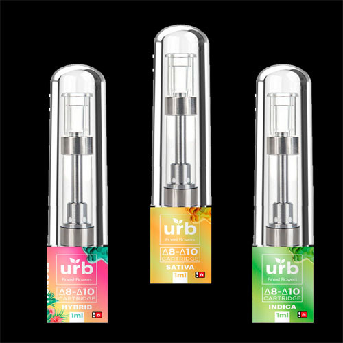 URB | DELTA 8 & DELTA 10 CARTRIDGE | 1000MG - vapesale247