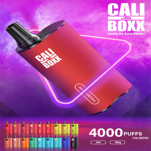 Cali Pods | Cali Boxx 4000 PUFF Disposable Device | 10ML | 50MG ...