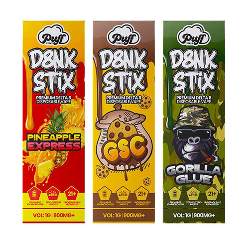 Puff Xtrax | Dank Stix Disposable | 1G - vapesale247