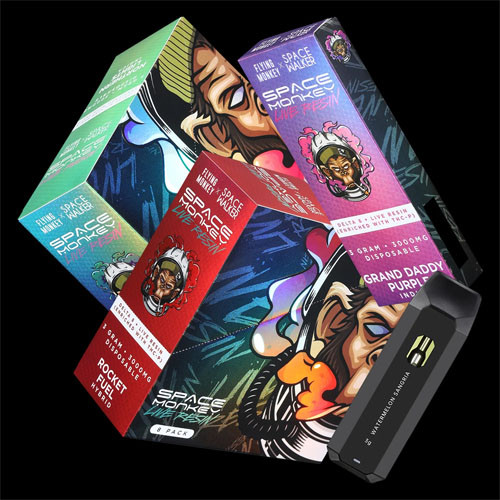 Flying Monkey x Space Walker SPACE MONKEY 3 Gram Delta 8 + Live Resin ...