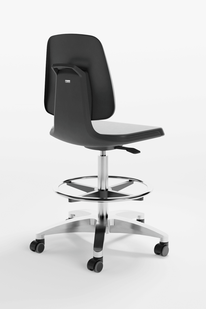 Cramer Citrus High Height Lab Chair CTHE6 Integral ESD Foam - Onyx Shell