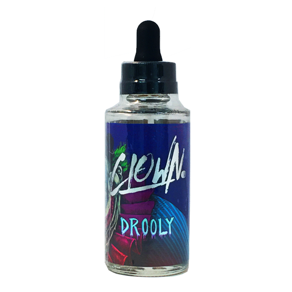 Drooly E Liquid 50ml Shortfill by Clown E Liquids £16.99 FREE NIC SHOT