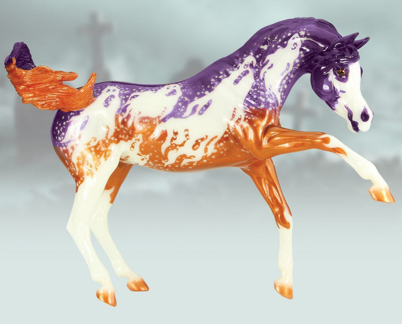 Breyer Horses Spectre 2023 Halloween Horse Traditional 1:9 Scale 1876 ... Breyer Horses Spectre 2023 Halloween Horse Traditional 1:9 Scale 1876 ...