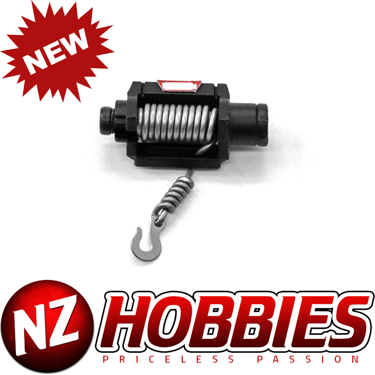 NZH Axial 1/24 Scale Plastic Mini Winch Decoration(Non-Functional ...
