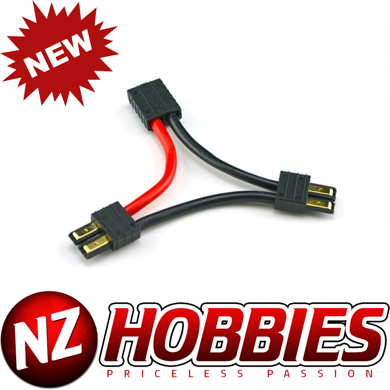 New Traxxas Connector Series Cable Extension 12AWG Silicone Wire Lipo ...
