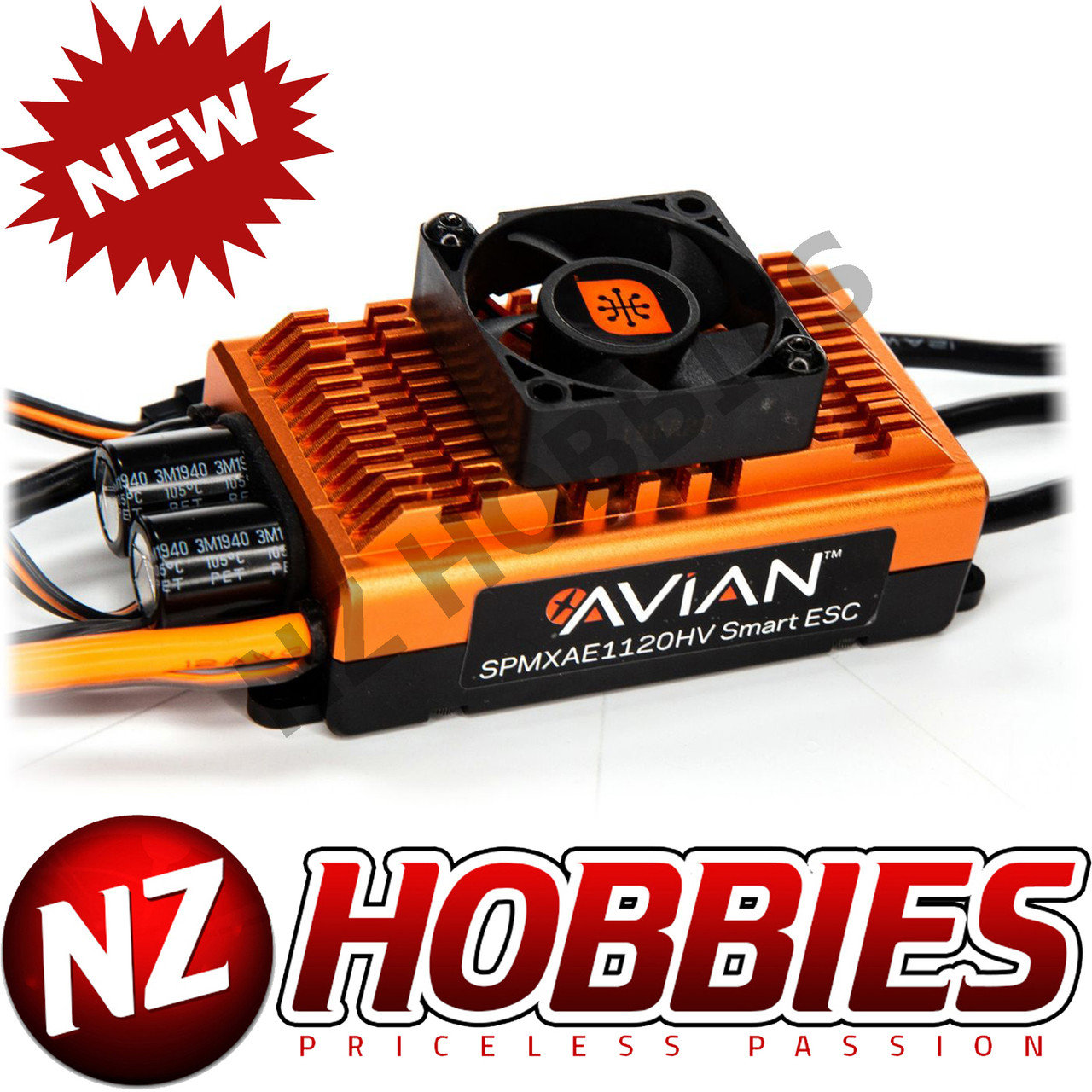 SPEKTRUM SPMXAE1120HV Avian 120 Amp Brushless Smart ESC 6S - 12S - NZ ...