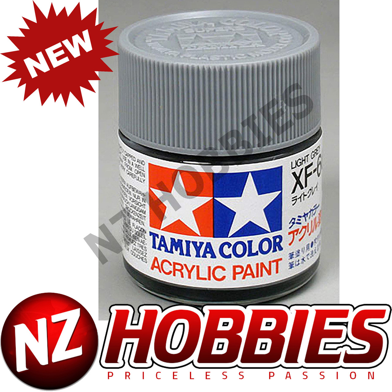 TAMIYA TAM81366 Acrylic XF66, Flat Light Grey - NZ HOBBIES