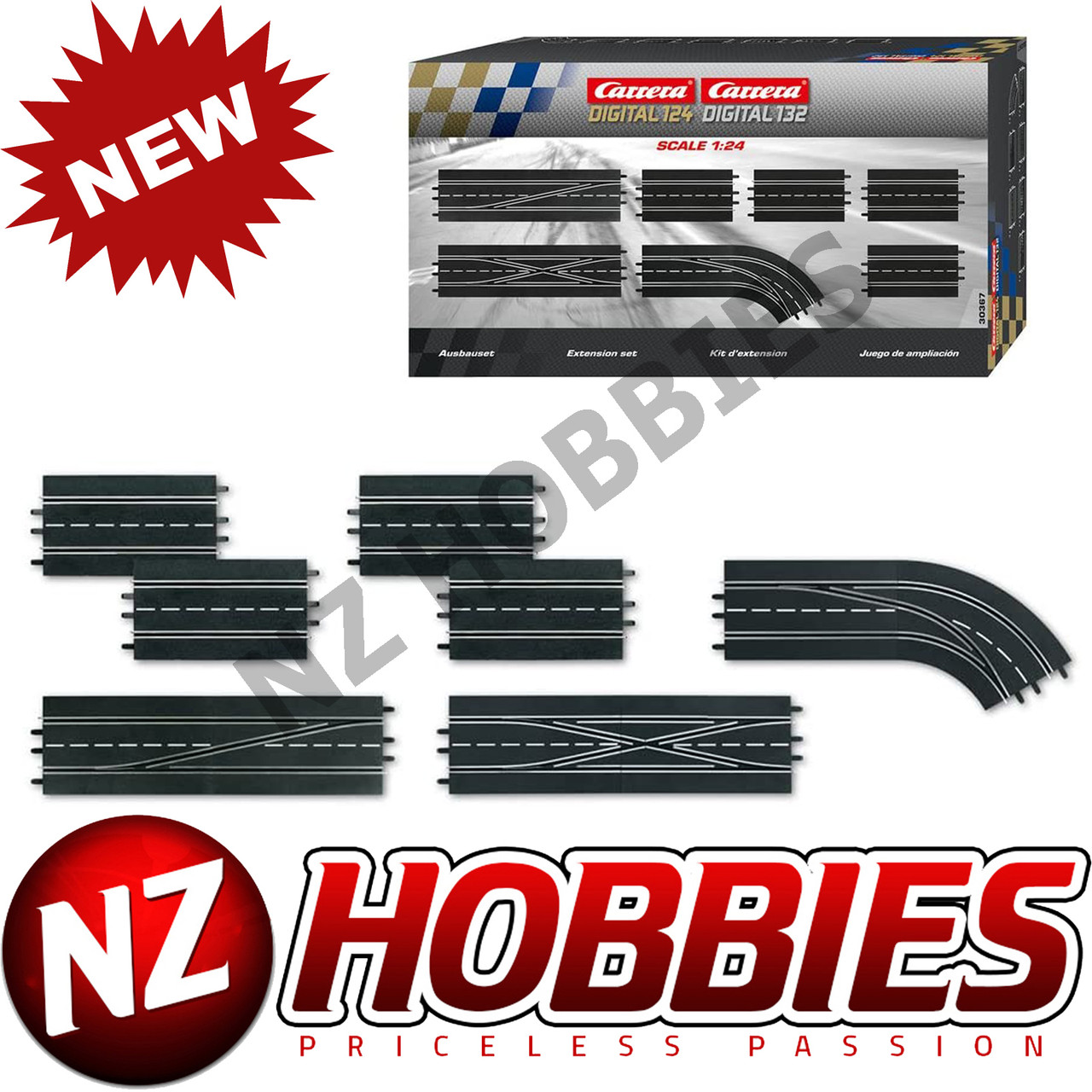 Carrera 30367 Carrera 30367 Track Extension Set, Digital 124/132 - NZ ...