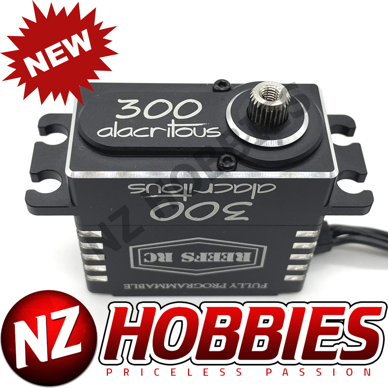 Reef's RC SEHREEFS74 300 Alacritous Servo Programmable - NZ HOBBIES