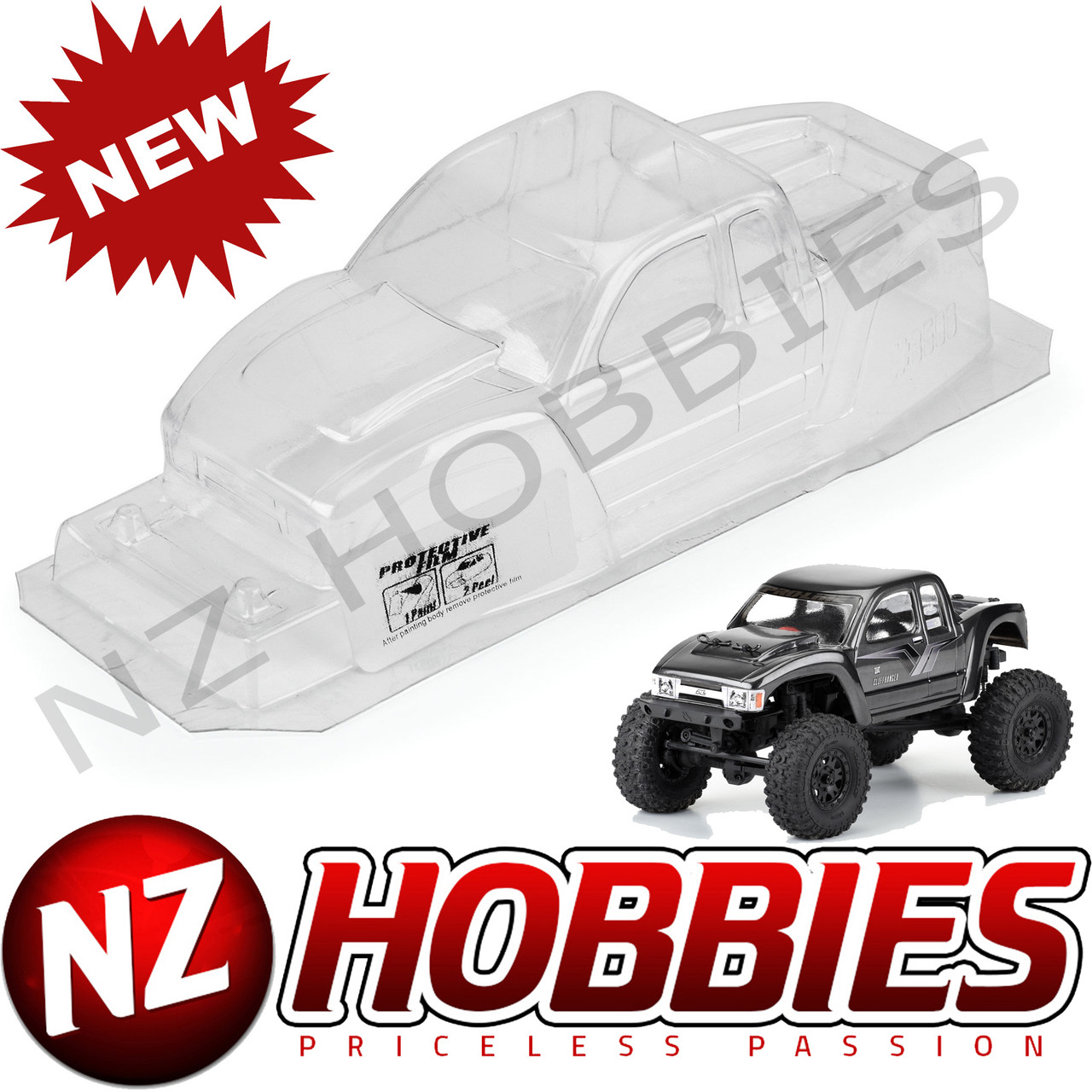 Proline PRO359600 1/24 Cliffhanger High Performance Clear Body: SCX24 ...