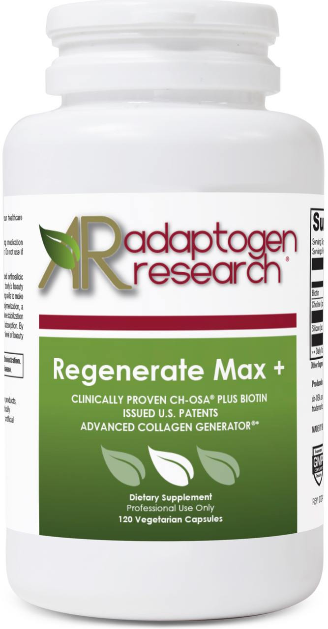 Regenerate Max + | 120 Vegetarian Capsules | Adaptogen Research ...