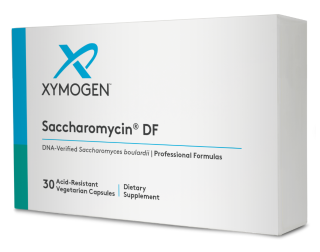 Saccharomycin® DF | DNA-Verified Saccharomyces boulardii | 120 Capsules ...
