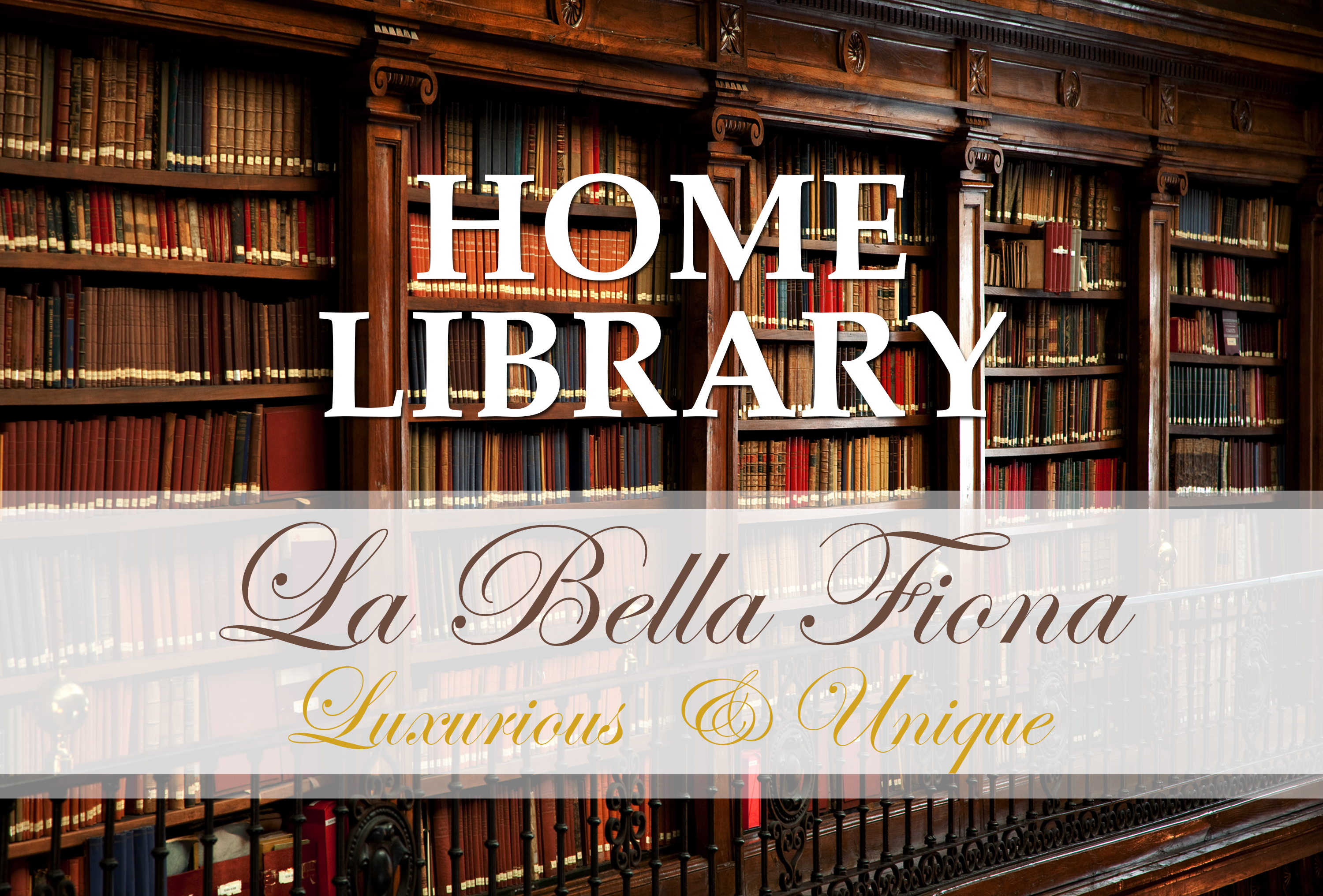 Classic Home Library Design Ideas - La Bella Fiona