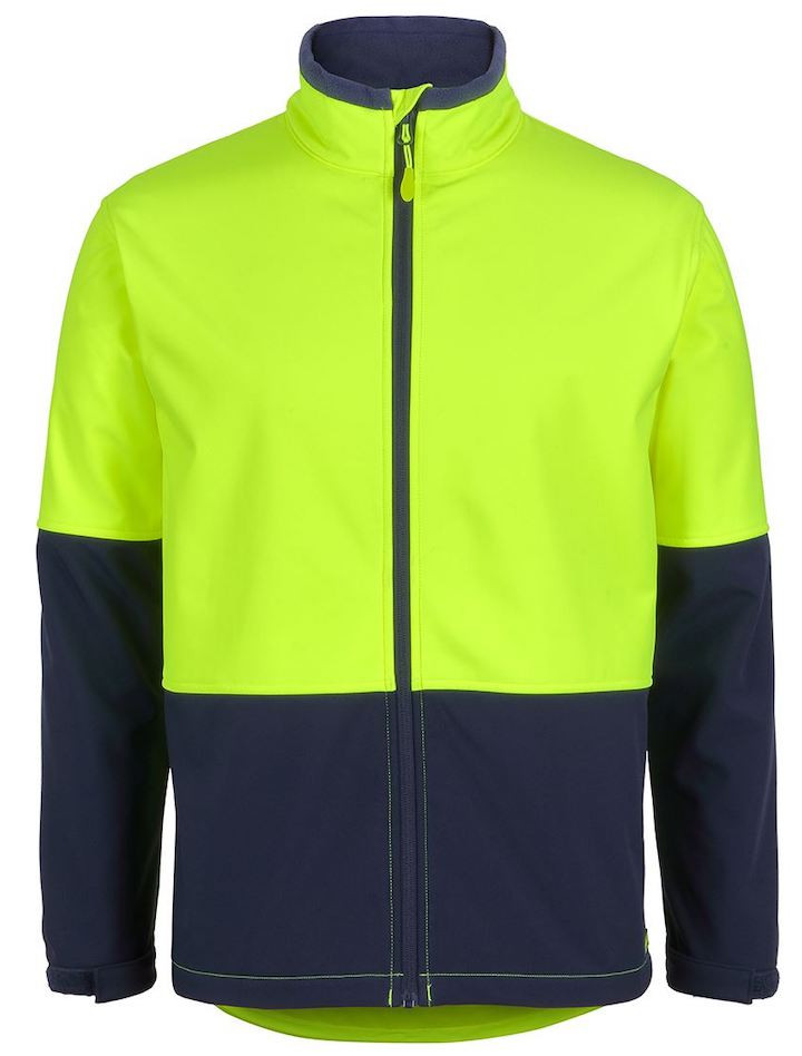 JB's Hi Vis Three Layer Softshell Jacket