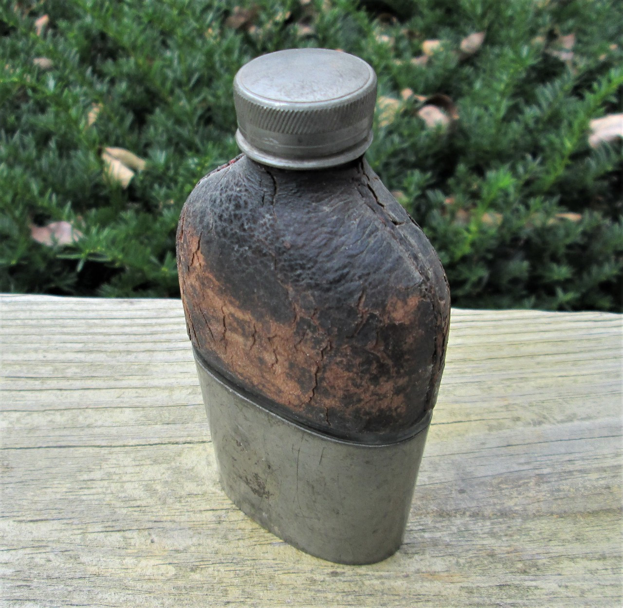 Civil War soldier's whiskey flask - Yankee Rebel Antiques