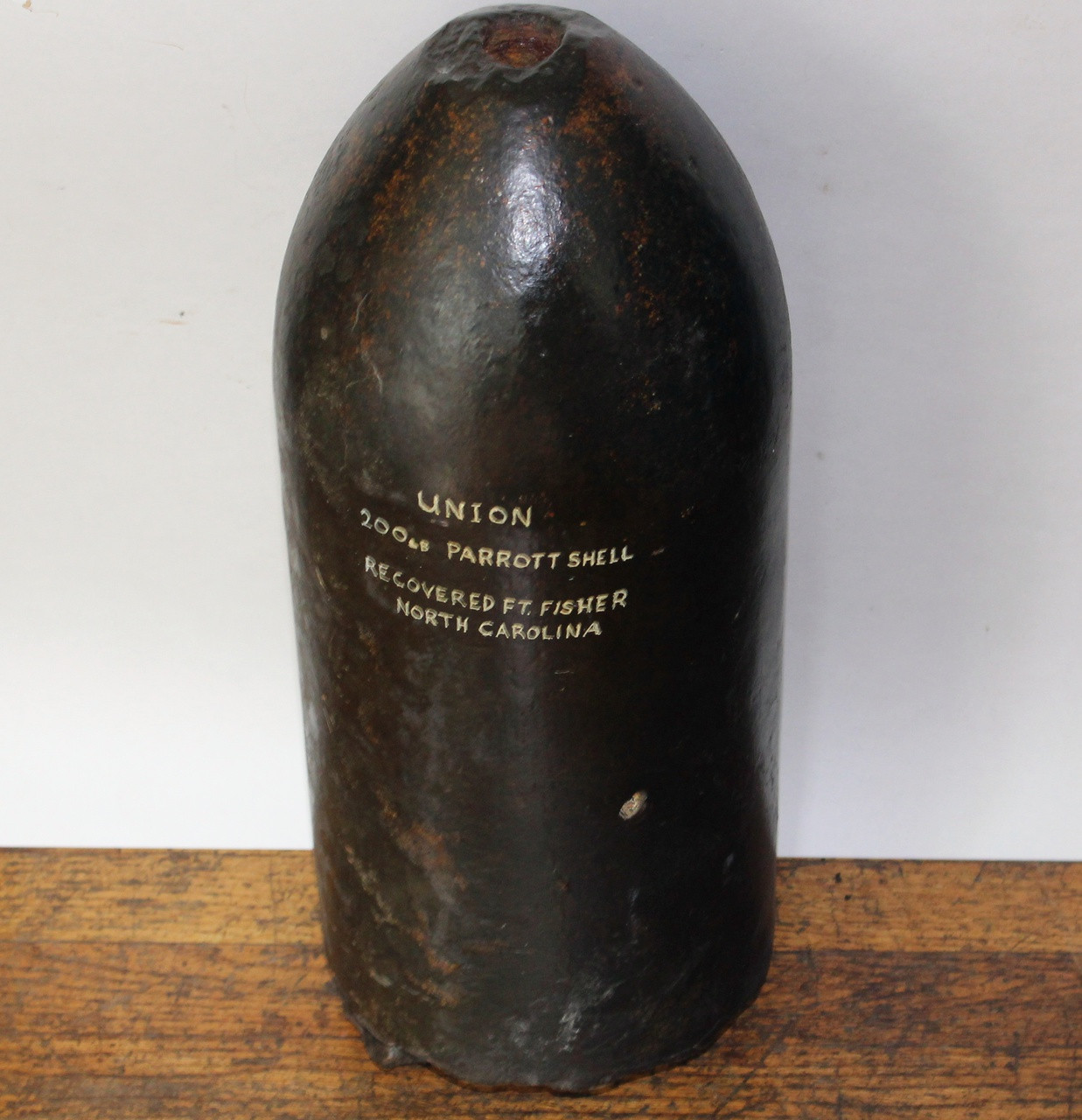 Very Rare! Civil War Union 200-pounder Parrott Artillery Shell from Ft ...