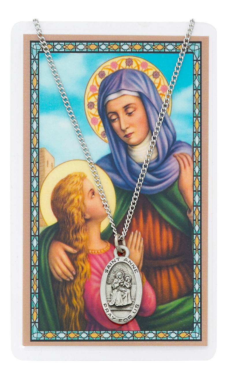(PSD500AE) ST ANNE PRAYER CARD SET - McVan