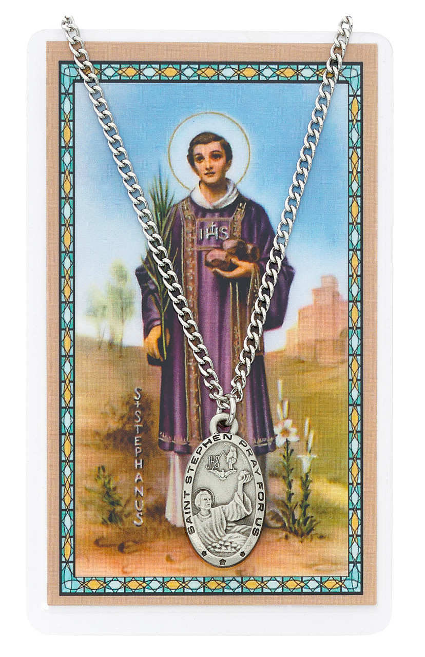 (PSD550SN) ST STEPHEN PRAY CARD SET - McVan