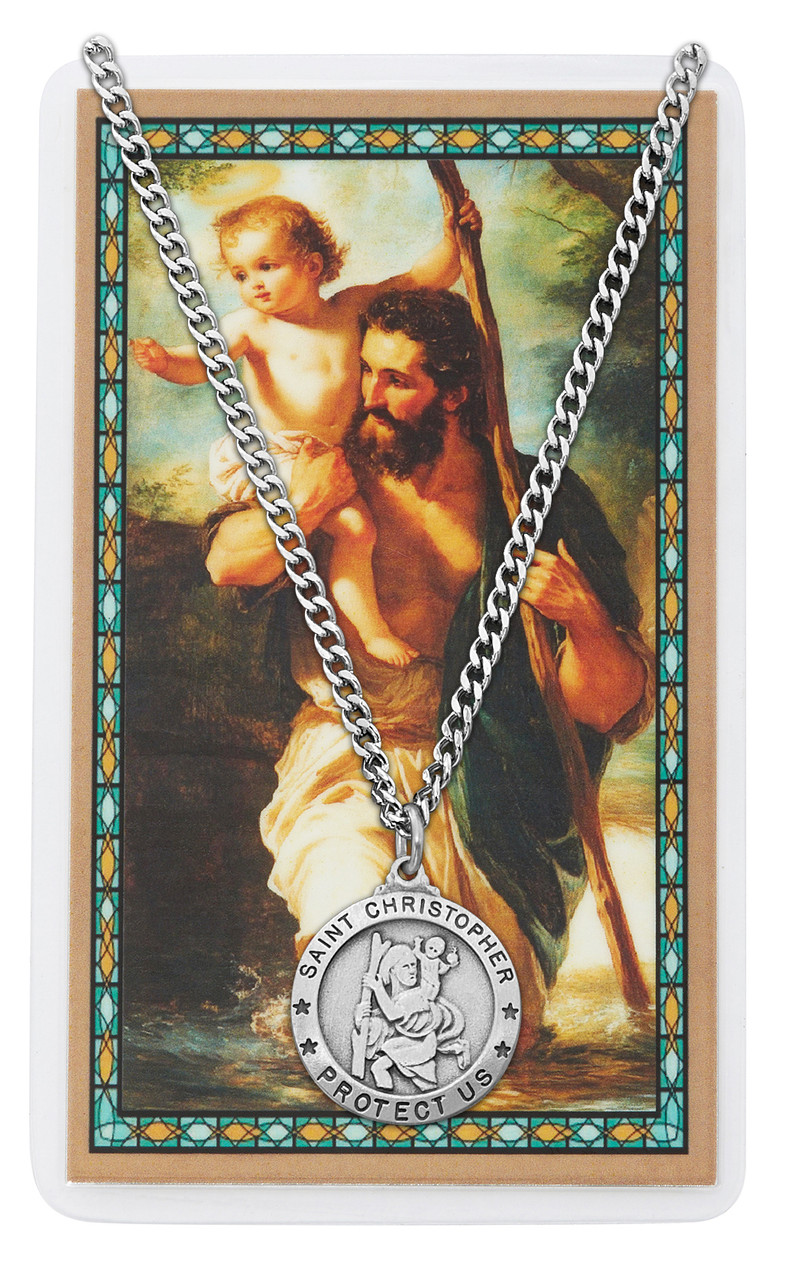 (PSD575CH) ST CHRISTOPHER PRAYER CARD SET - McVan