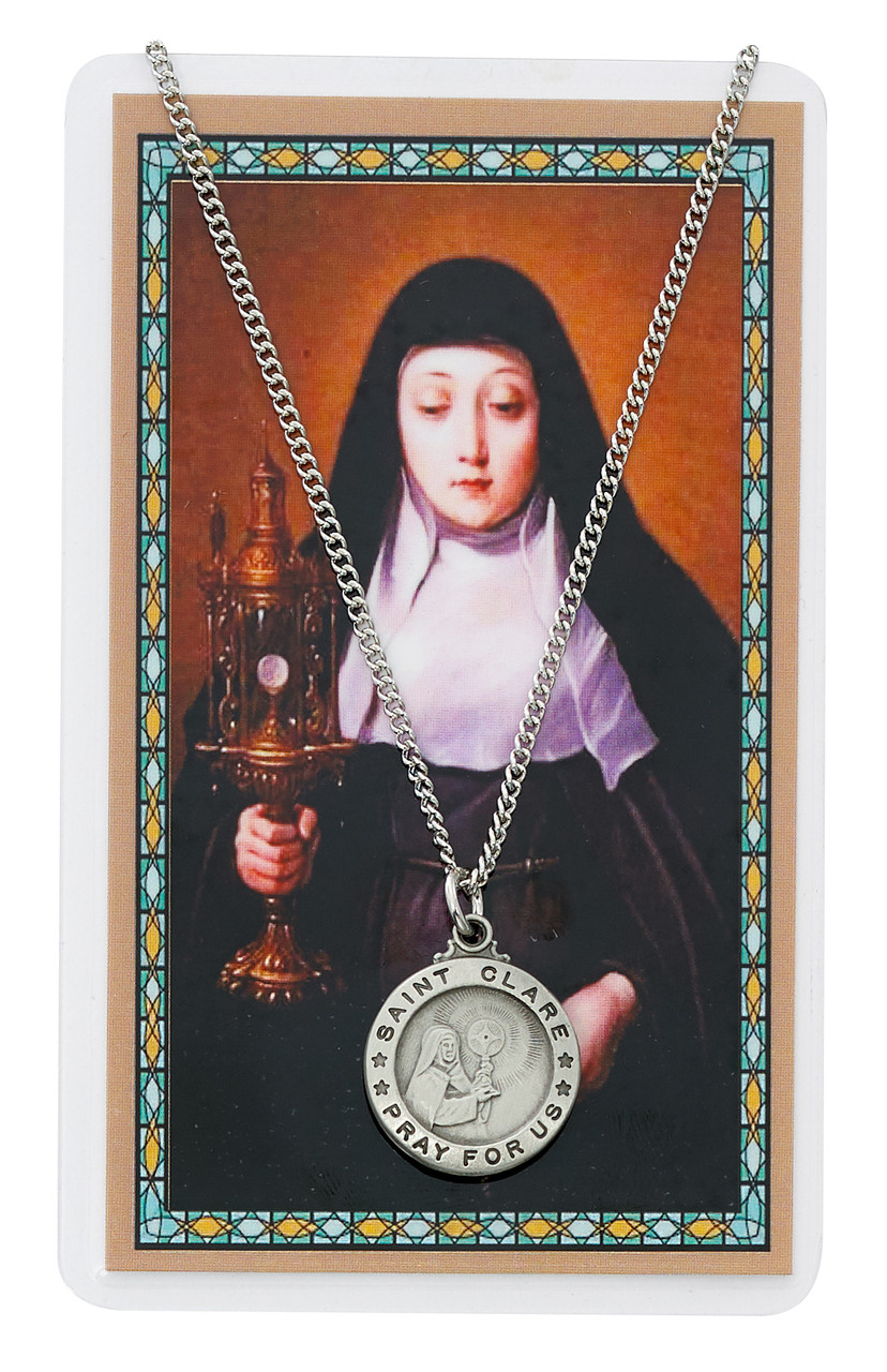 (PSD600CL) ST CLARE PRAYER CARD SET - McVan