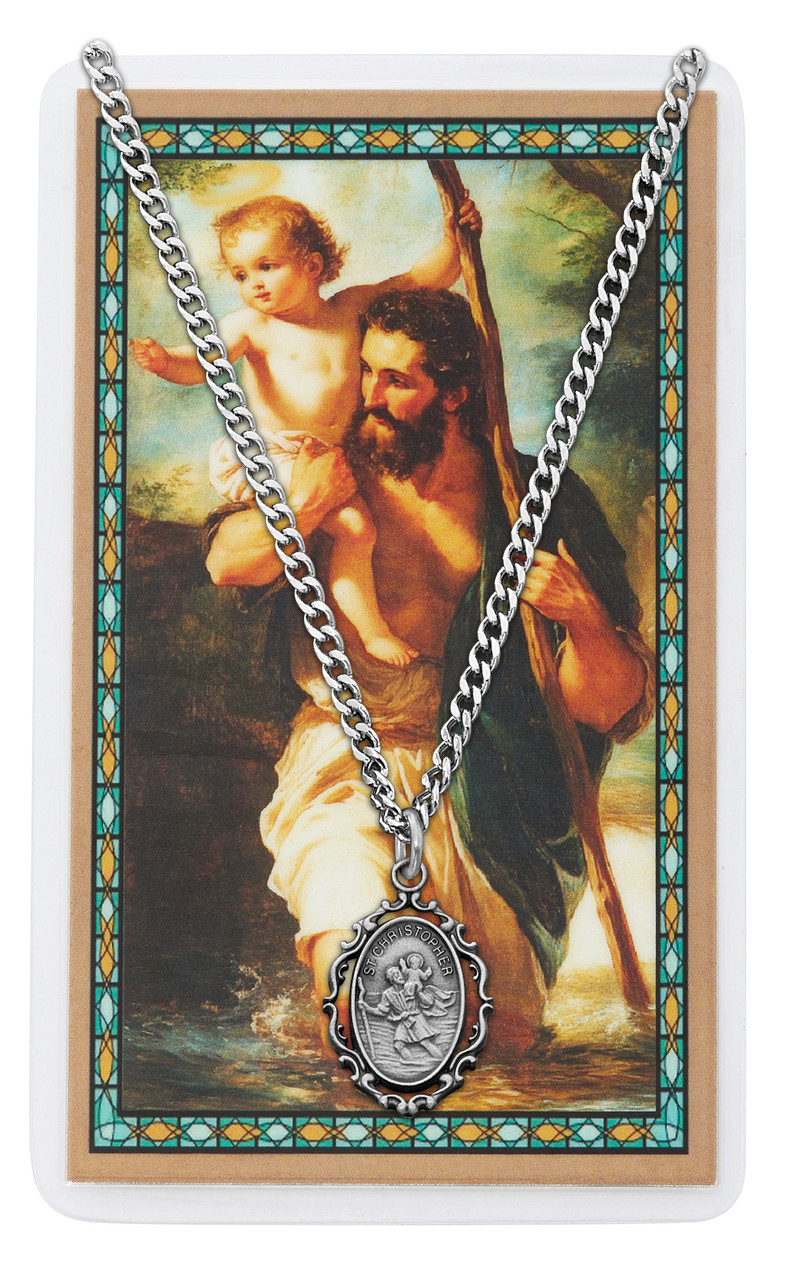 (PSD621CH) ST CHRISTOPHER PRAYER CARD SET - McVan