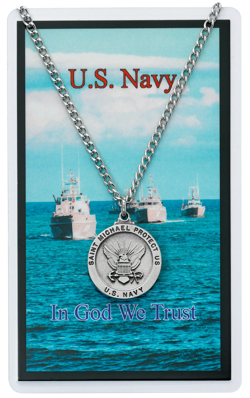 (PSD650NY) NAVY PRAYER CARD SET - McVan