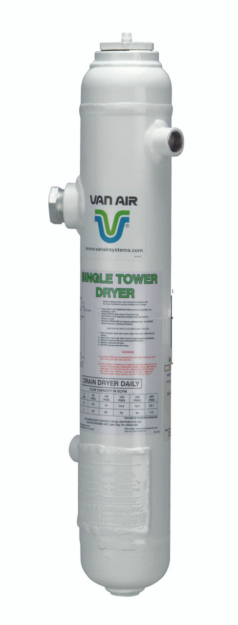 Point-of-Use Compressed Air Dryer - ID35 - 35 SCFM - Van Air Inc