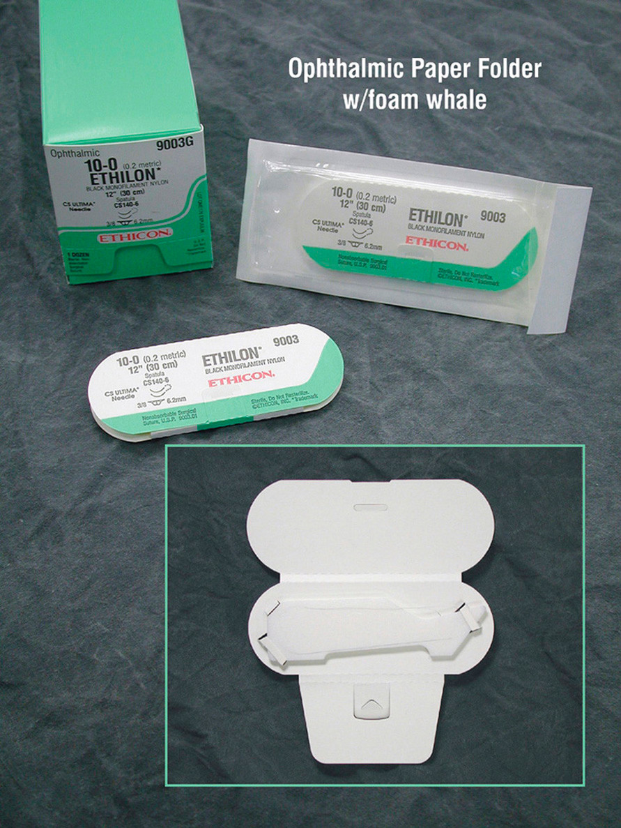 Ethicon ETHILON Mono Taper Point Suture 2822G Size 8-0 5" BV-130-3 ...