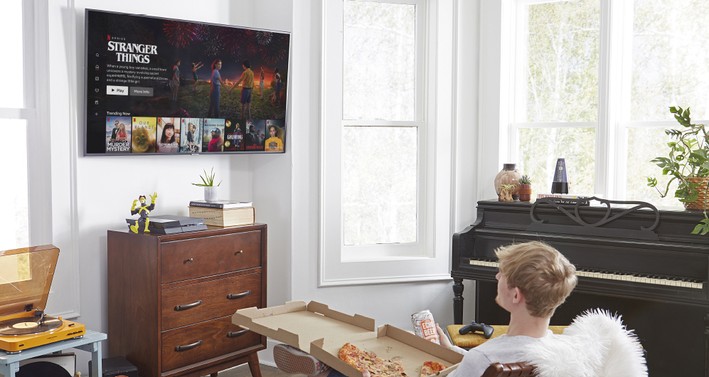 Full Tilt TV Wall Mount for TVs up to 75" Extends, Tilts, & Swivels