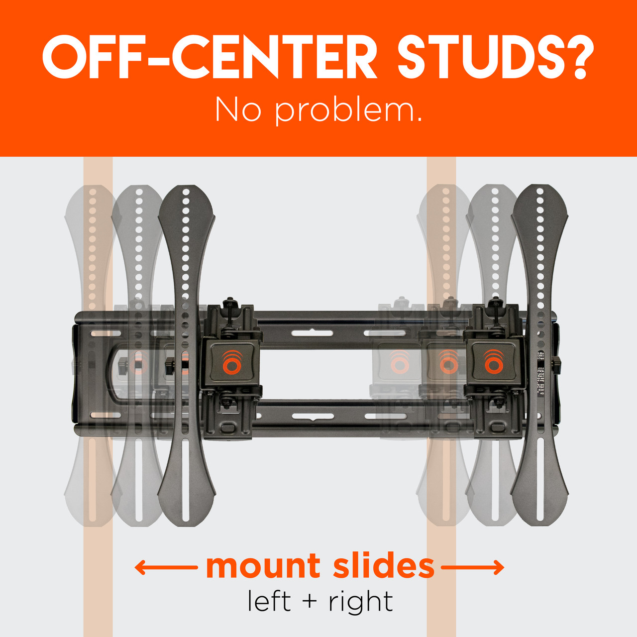 Full Tilt TV Wall Mount for TVs up to 82" Extends, Tilts, & Swivels