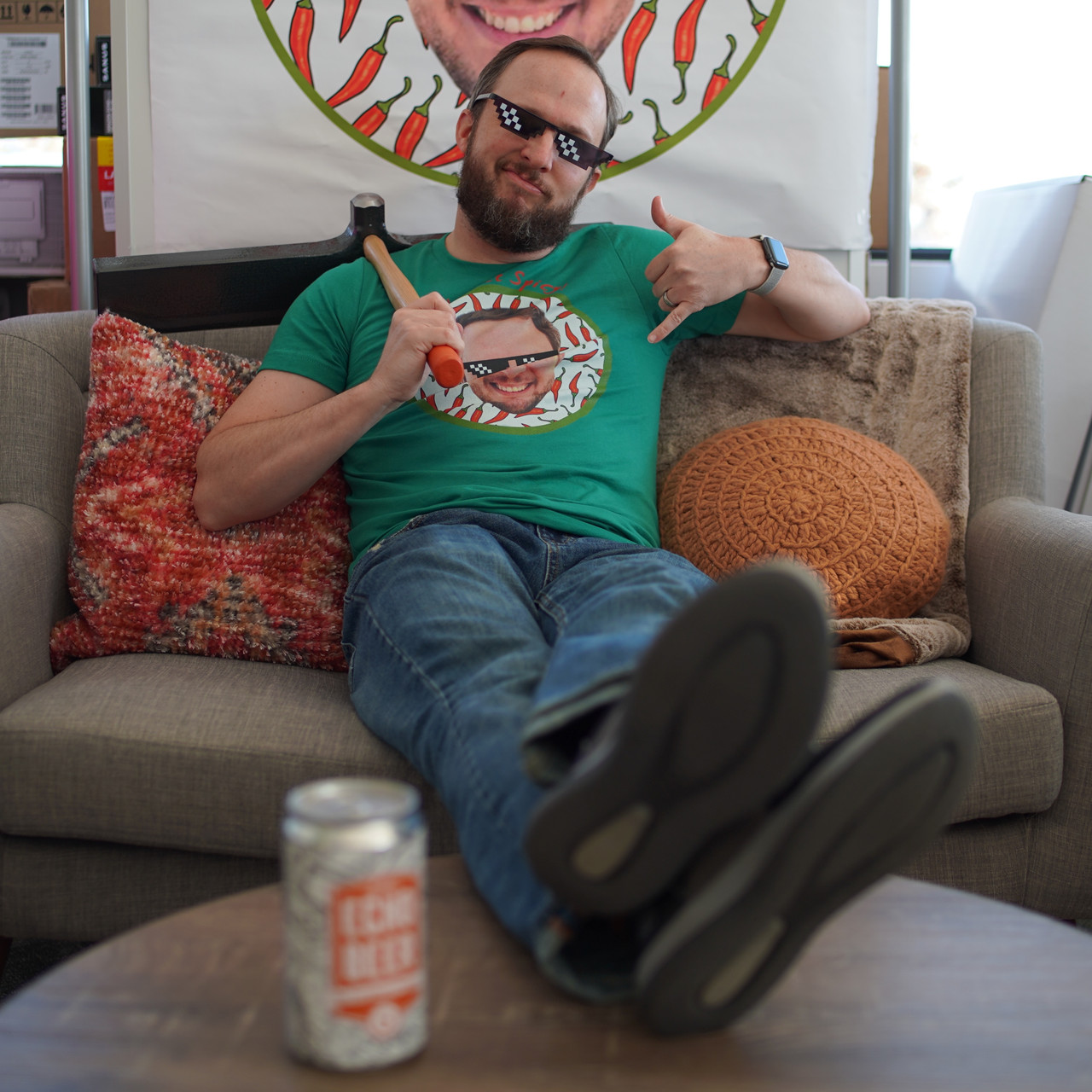 Spicy Mike Unisex Tee - ECHOGEAR