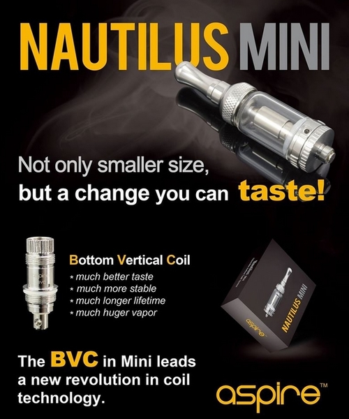 Nautilus Mini - The Next Generation of Tank Systems - The Vape Mall