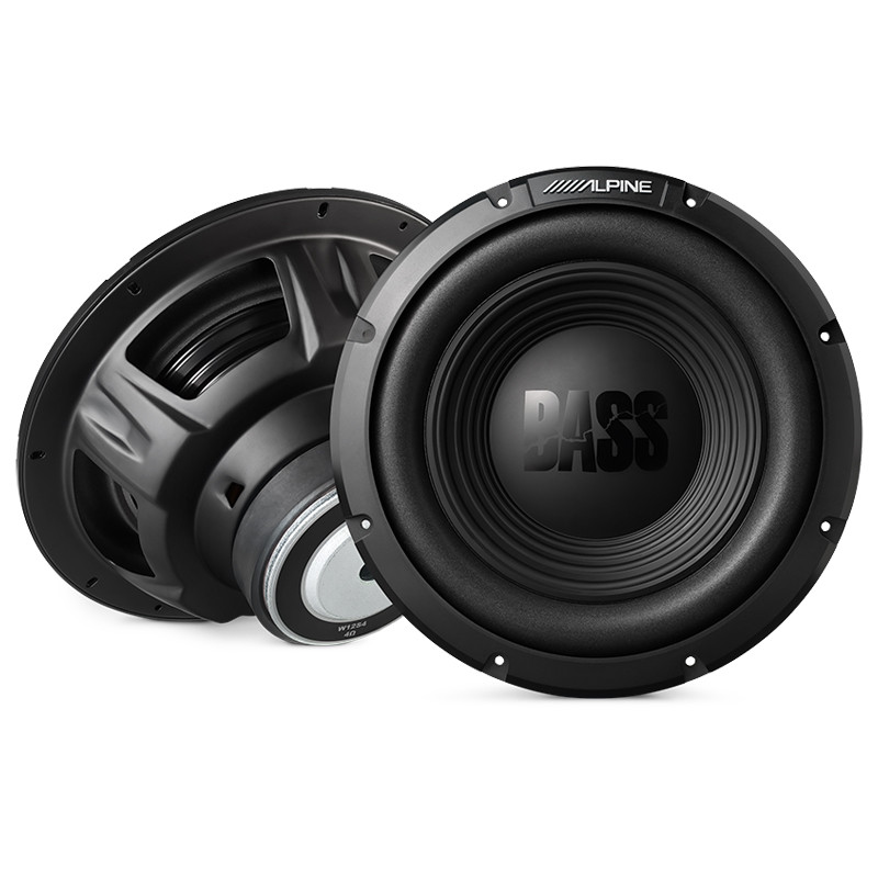 Alpine W12S4 Bass Series 12 Inch Single Subwoofer - www ...