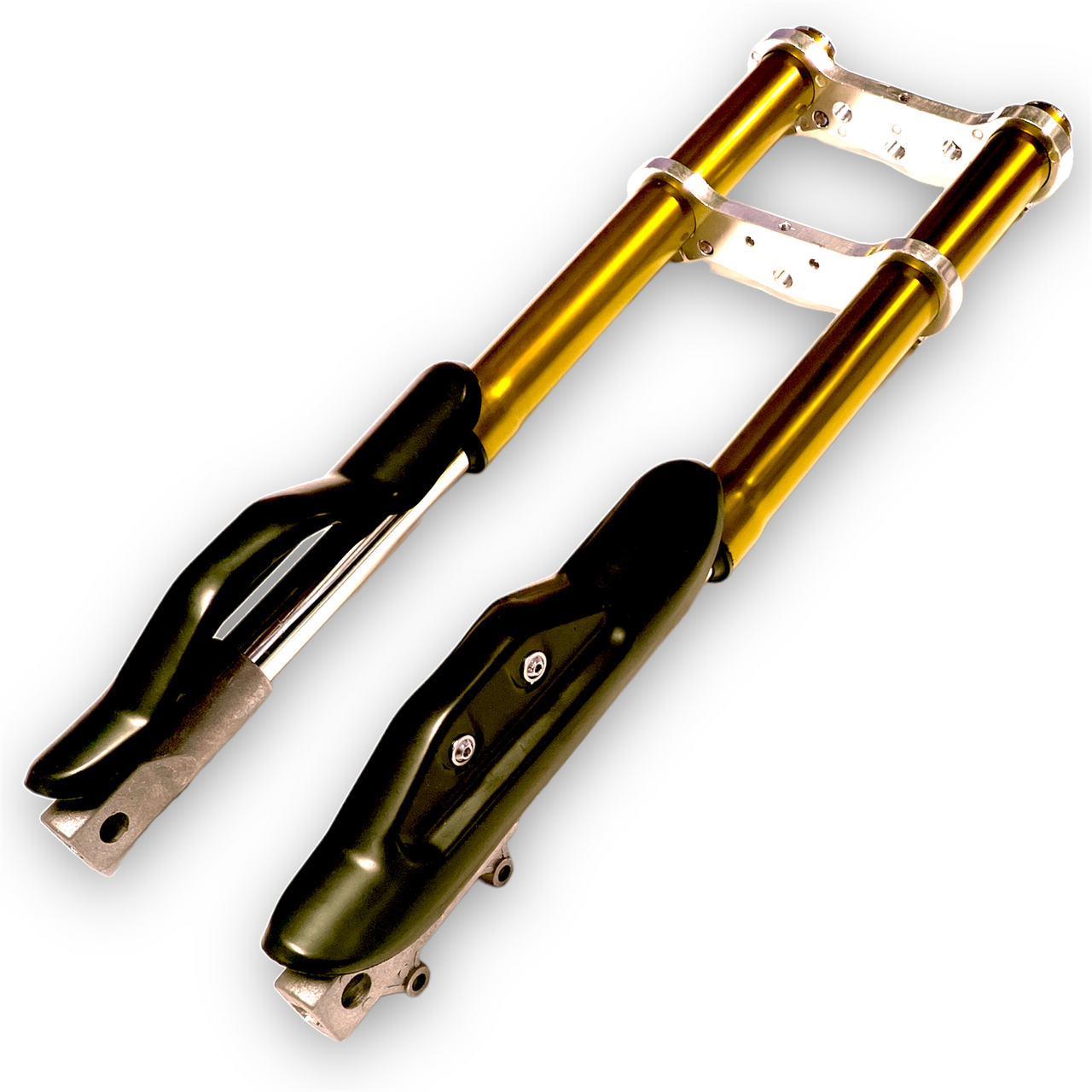 Gold Upside Down Mini Dirt Bike Forks - Red Circles Motorcycles Limited