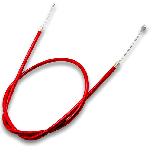 Red Mini Moto Throttle Cable - Red Circles Motorcycles Limited
