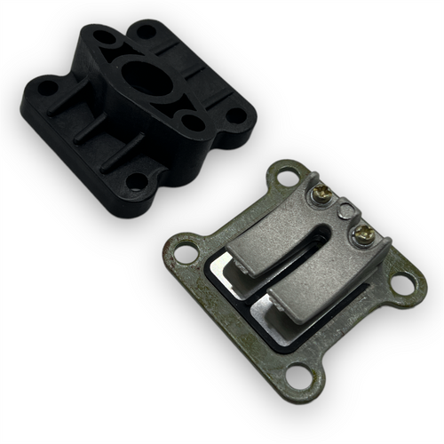 Mini Moto Inlet Manifold And Reeds - Red Circles Motorcycles Limited