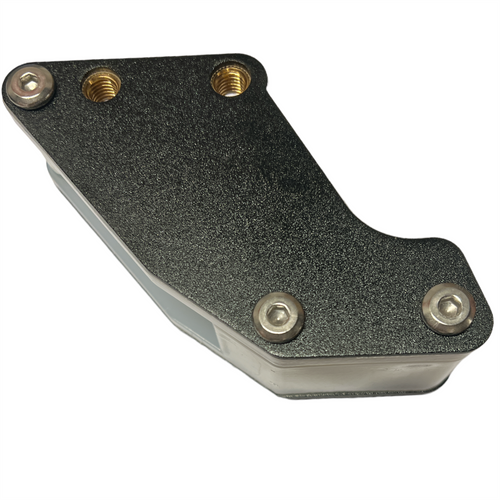 Black Pit Bike Chain Guide - Red Circles Motorcycles Limited