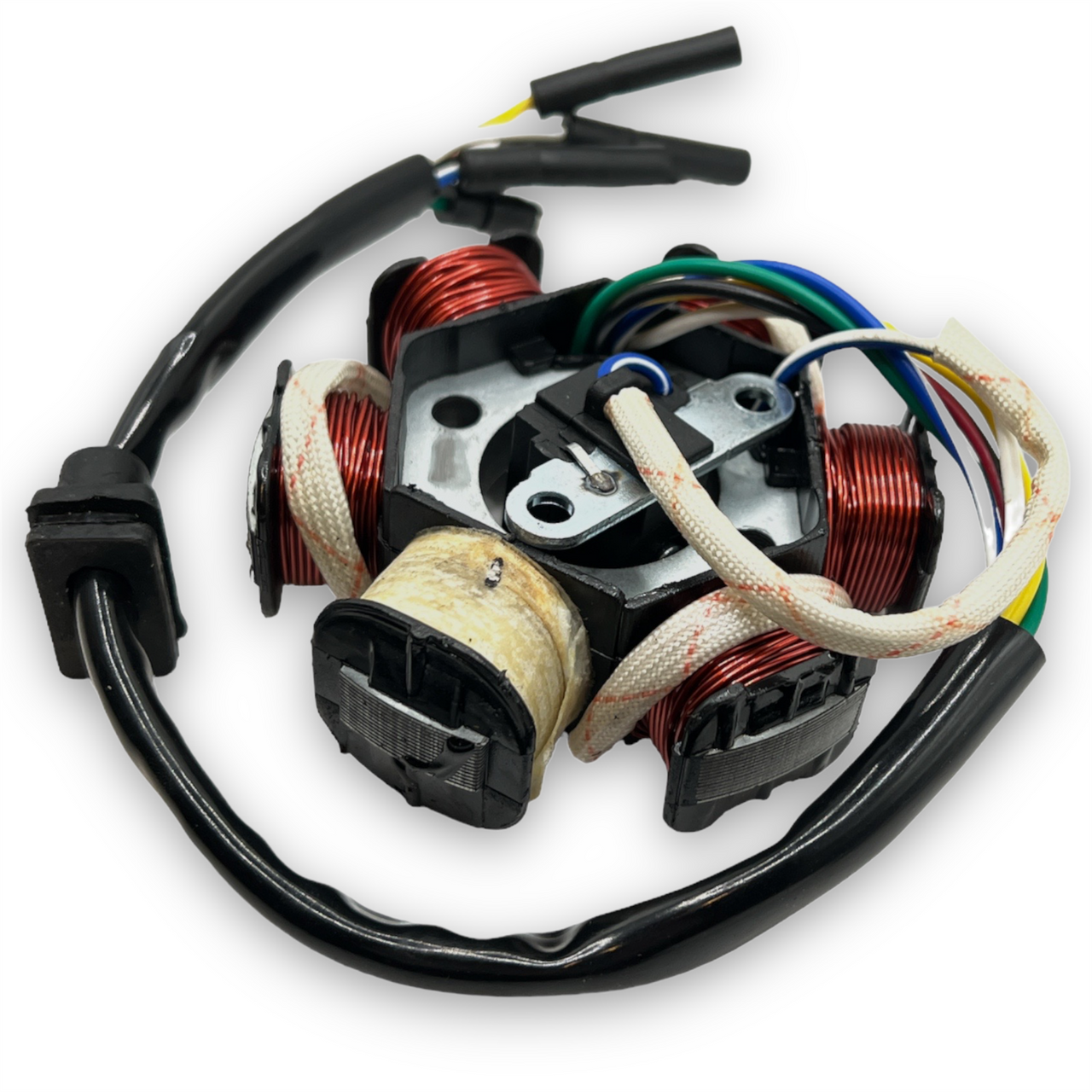 Pit Bike 6 Pole Electric Start Stator / Ignition - Red Circles ...