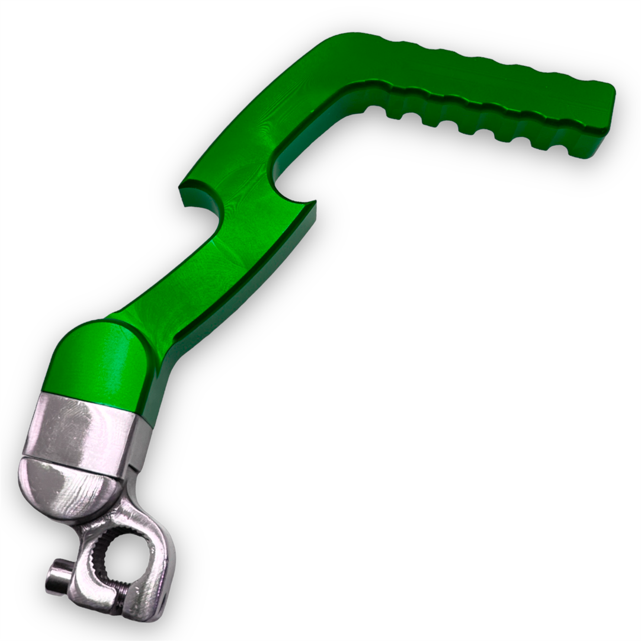 Green 13mm CNC 'Z' Pit Bike Kickstart - Red Circles Motorcycles Limited