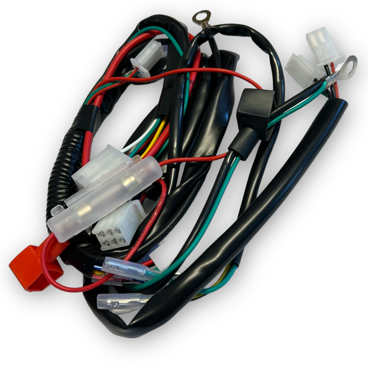 Electric Start Pit bike Wiring Loom - Red Circles Motorcycles Limited