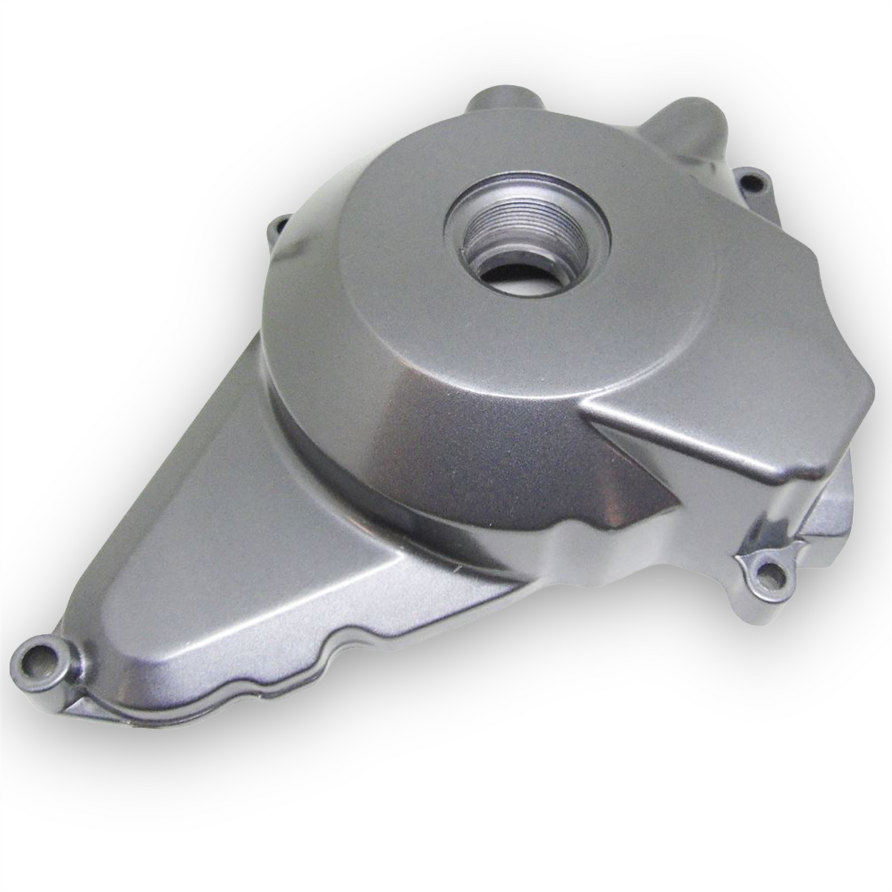 Silver Bottom Mount Electric Start Pit Bike Ignition Cover - Red ...