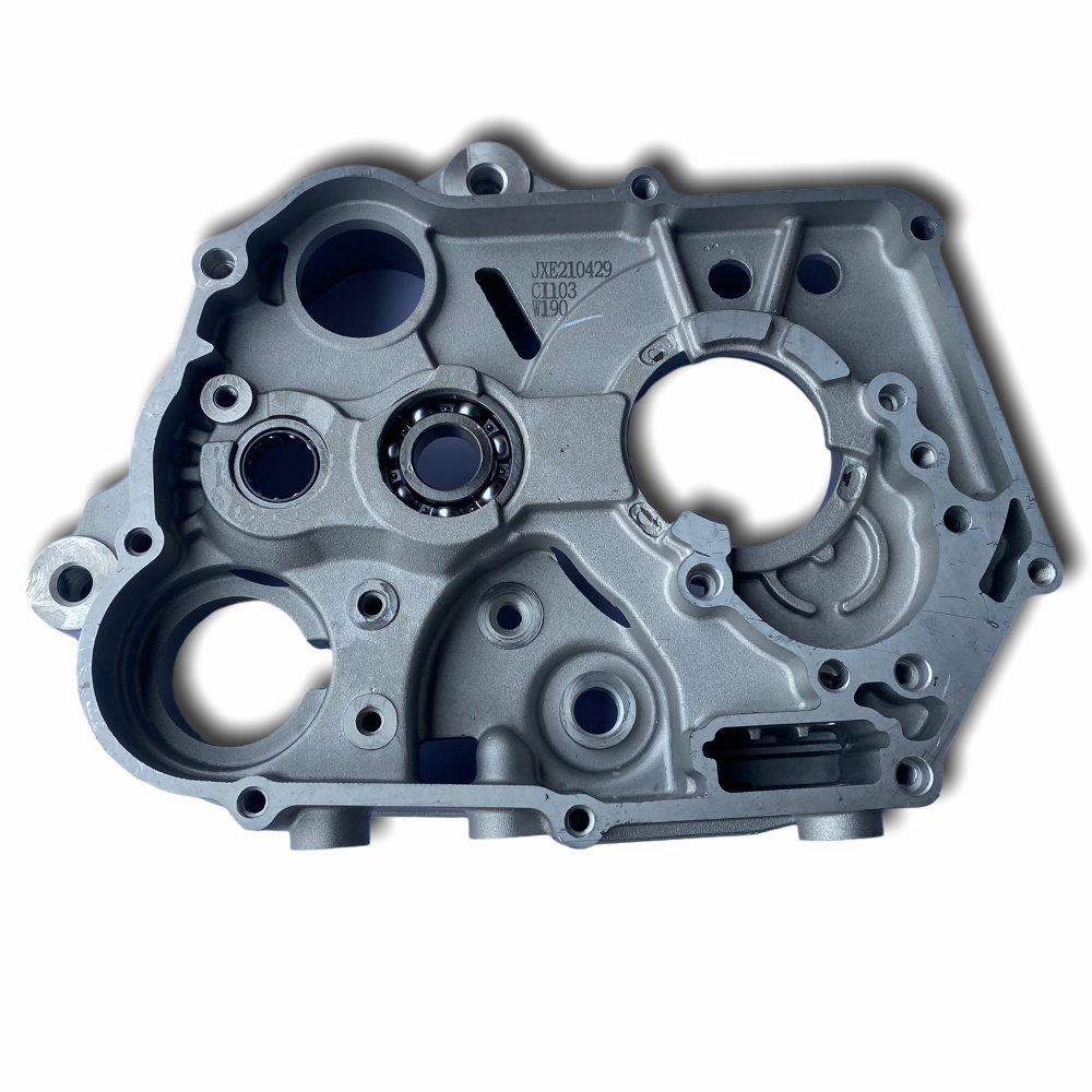 Zongshen 190cc Pit Bike Right Crank Case - Red Circles Motorcycles Limited