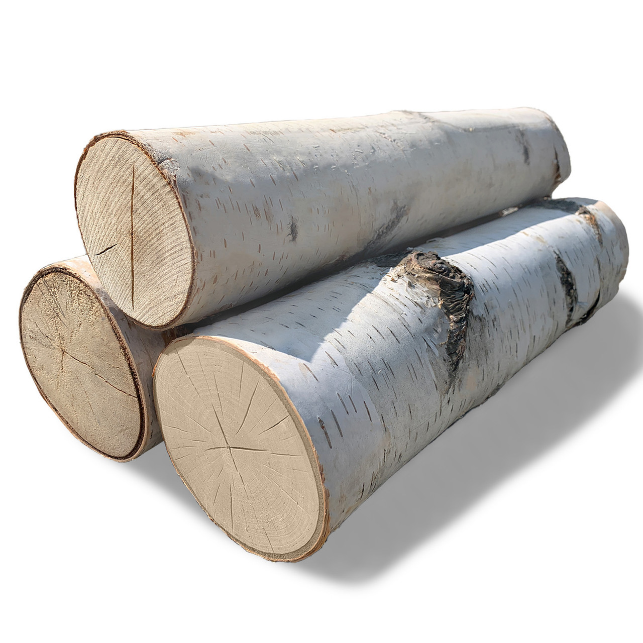 Decorative Birch Logs and White Birch Logs