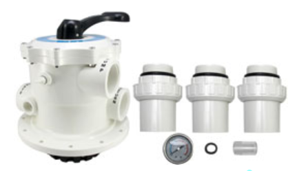 Davey Multiport Valve Complete 50mm – White M8200 - Springfield Pool ...