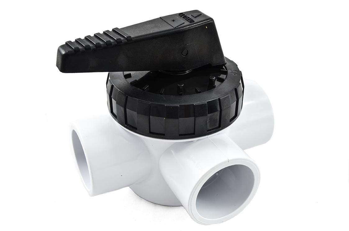 Puraflo 3 Way Valve 40mm - Springfield Pool & Spa Supplies
