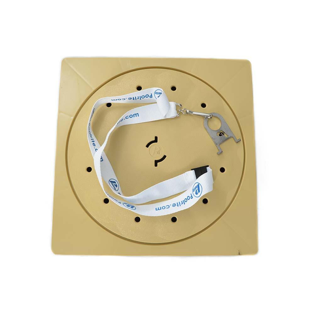 Poolrite Square Deck Lid & Dress Ring Kit - Beige MK2 - Springfield ...