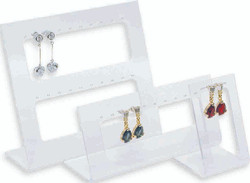 3 Set Displays of 3 Tiers Clear Acrylic Glass Riser Step Display - 888 ...